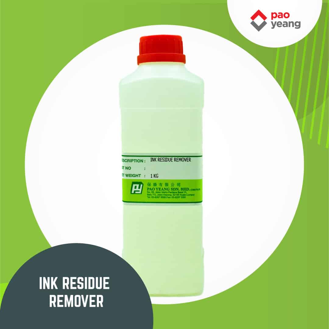 Ink Residue Remover | Pao Yeang Sdn Bhd