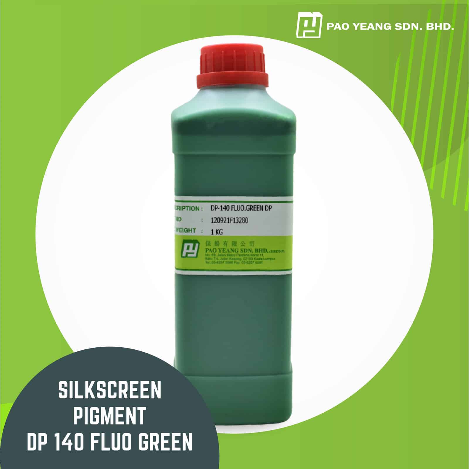 DP-140 Fluo Green | Pao Yeang Sdn Bhd