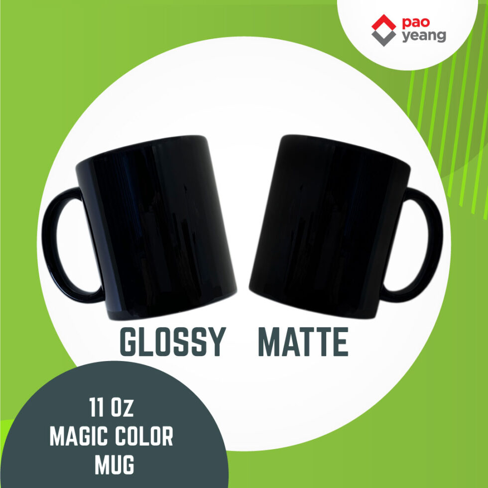 GRADE A SUBLIMATION PLAIN MAGIC MUG 11oz WITH WHITE BOX | Pao Yeang Sdn Bhd